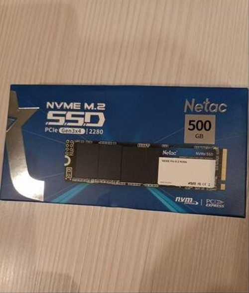 Netac nvme M2 SSD 500 Гб