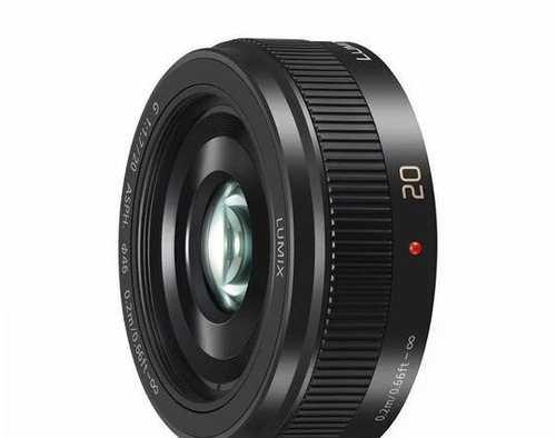 Объектив Panasonic 20mm f/1.7 II Aspherical черный