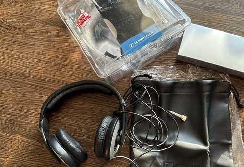 Наушники sennheiser HD205 рабочие, комплект