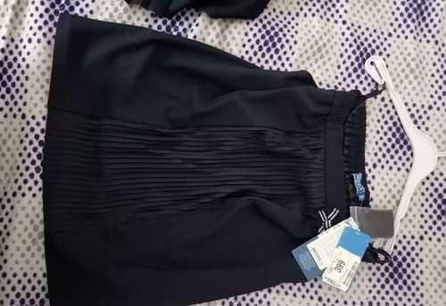 Школьная юбка 164 размер тёмный синий (новый)