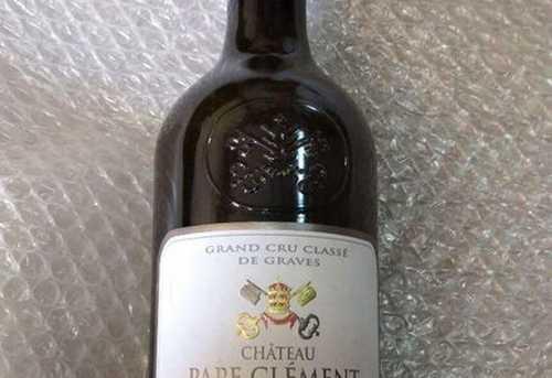 Бутылка из под вина chateau pape clement