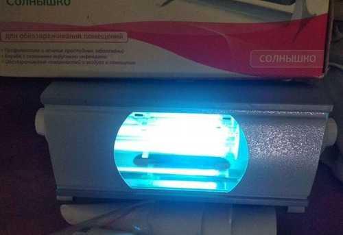 Ультрафиолетовая лампа бактерицидная солнышко 04