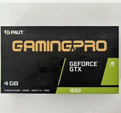 Видеокарта Palit GamingPro GeForce GTX 1650 4G