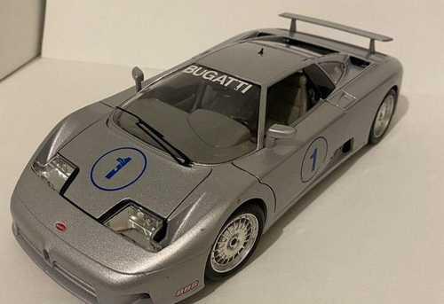 Модель Bugatti EB110 1:18 Bburago Made in Italy