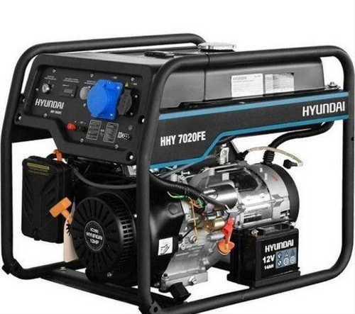 Бензиновый генератор Hyundai HHY7020FE