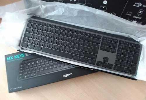 Новая клавиатура Logitech MX Keys (ISO) +Palm Rest