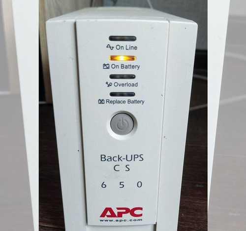 Ибп APC back ups cs 650 на запчасти