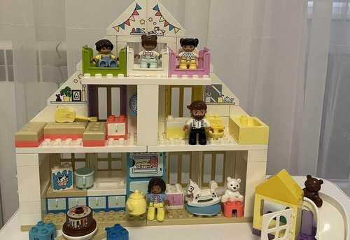 Lego duplo модульный дом наборы для девочек