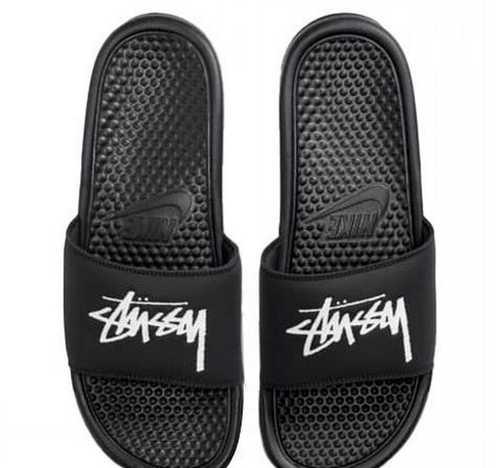 Сланцы Nike stussy benassi оригинал