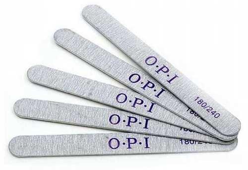 Пилка OPI прямые на деревянной основе для ногтей