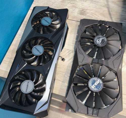 Охлаждение gigabyte rtx 3060/asus 1050