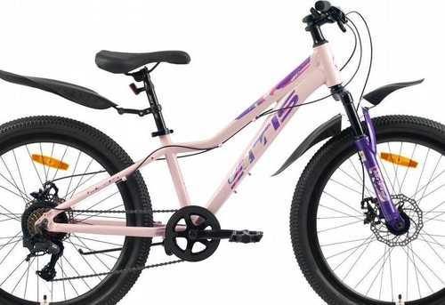 Велосипед sitis luna 24" MD (2023) Pink-Purple Vol