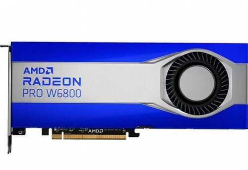 Новая видеокарта AMD radeon PRO W 6800