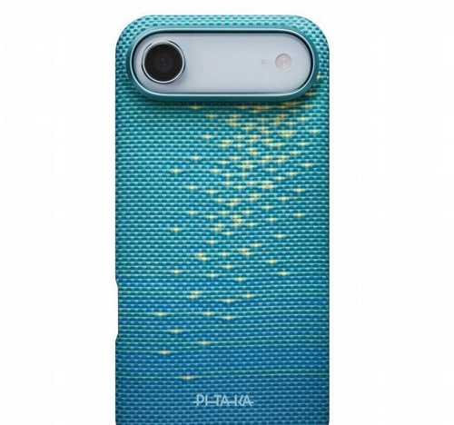 Чехол pitaka Edge Case для iPhone Air — Lucid Blue