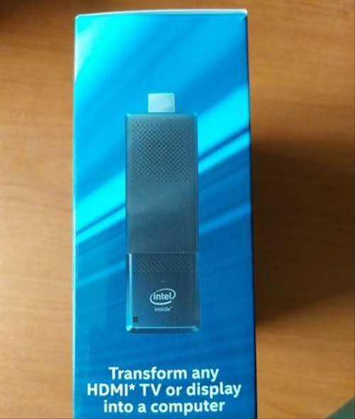 Микрокомпьютер intel compute stick