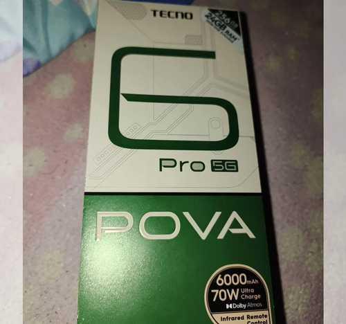 TECNO Pova 6 Pro 5G, 12/256 ГБ