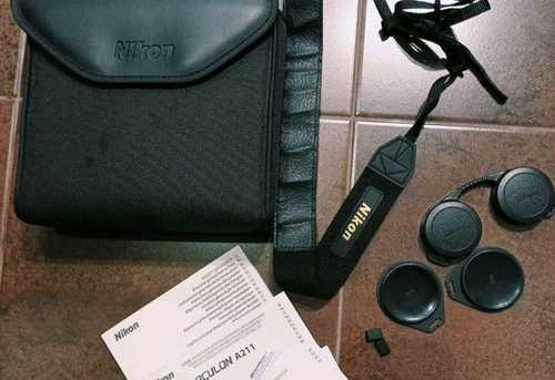 Футляр, ремень, документы Nikon Aculon A211