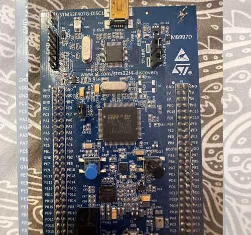 Отладочная плата stm32F407G-disc1 stm32