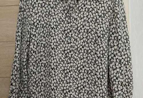 Блузка-рубашка peter hahn натуральный шелк