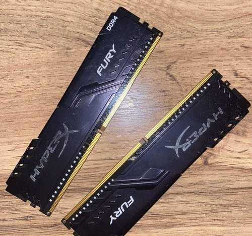 Оперативная память ddr4 hyperx fury 8gb 3200