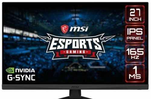 Монитор MSI Optix G273, 1920x1080, 165 Гц, IPS, че