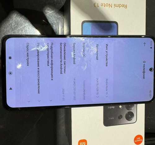 Xiaomi Redmi Note 13, 8/128 ГБ