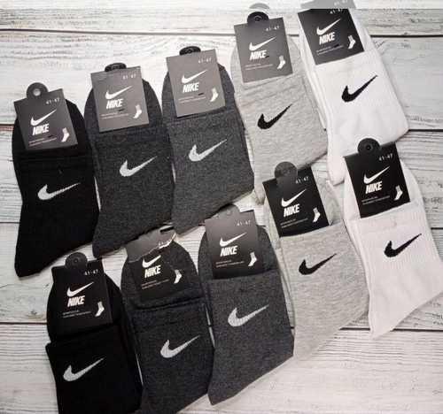 Высокие носки nike adidas