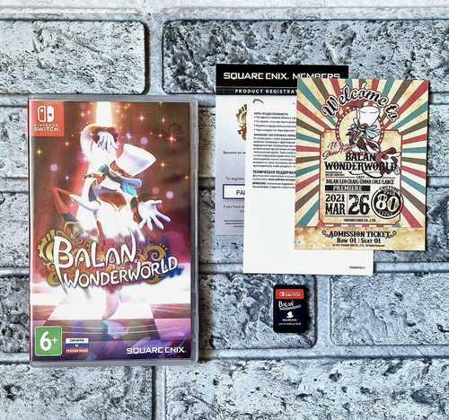 Balan Wonderworld на Nintendo switch