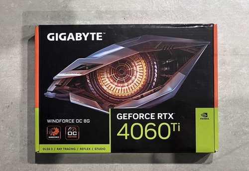Новая Gigabite RTX 4060ti OC