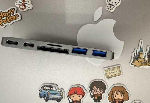Адаптер Хаб Havit HV-T90 Thunderbolt USB-C MacBook