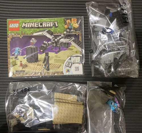 Lego minecraft 21151 оригинал