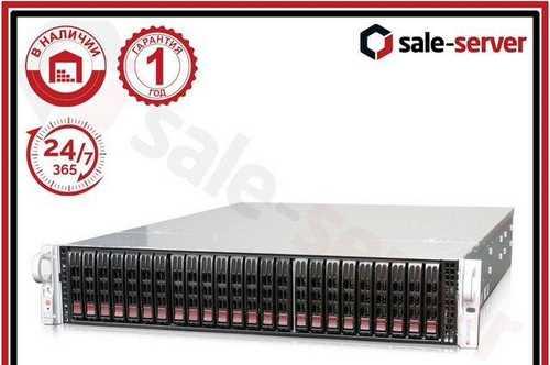 Supermicro 2028R-e1cr24l 12LFF 2x E5-2660 v3 96GB