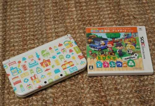 New Nintendo 3ds XL animal crossing прошитая