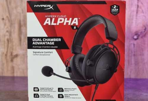 Игровая гарнитура HyperX Cloud Alpha S (Black)