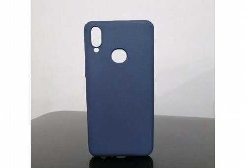 Чехол Soft Touch для Samsung M017 Galaxy M01s blue