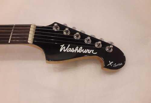 Электрогитара Washburn X, синяя