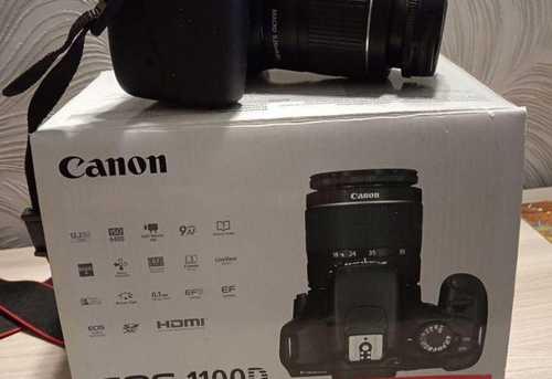 Компактный фотоаппарат canon eos 1100d