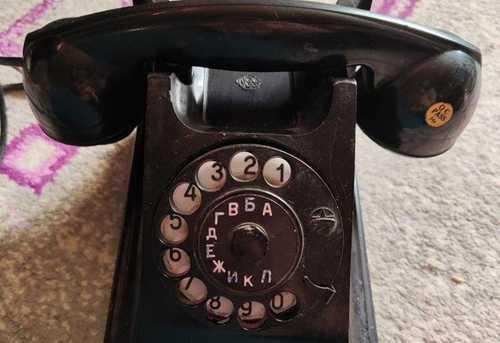 Багта-50, карболитовый дисковый телефон