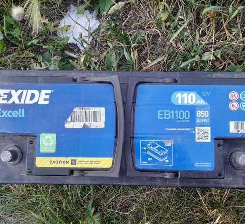 Аккумулятор exide 12V 110Ah 850A