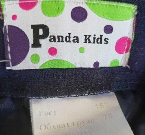 Брюки 152 темно синие на девочку Panda kids