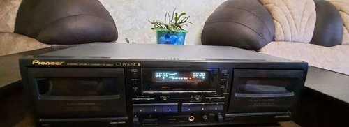 Кассетная дека pioneer ct w505r