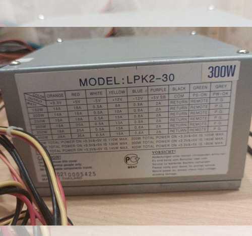 Блок питания 300w lpk2-30