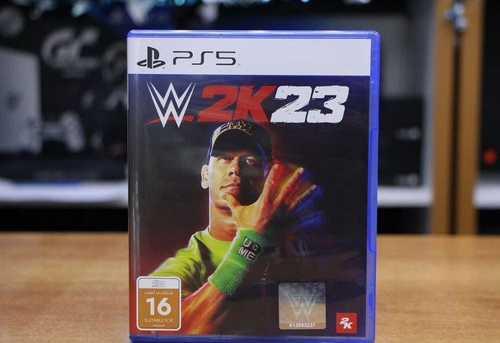 WWE 2K23 PS5, английская версия, бу
