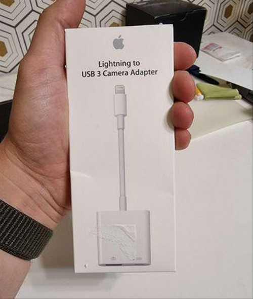 Адаптер apple camera usb3 lightning