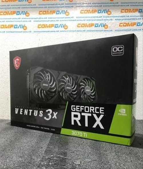 Видеокарта MSI GeForce RTX 3070 Ti 8Gb