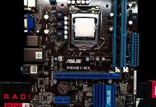 Asus P8H61-MX + I3 2100 + 4GB Silicon Power DDR3