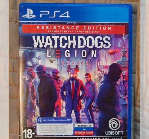 Диск PS4 watch Dogs Legion