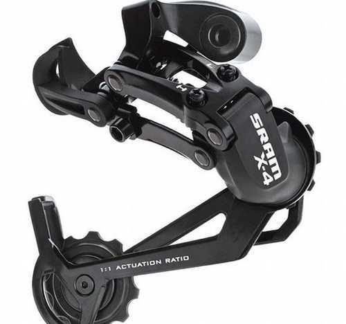 Переключатель задний sram X4, длин. лапка, 7-9 ск