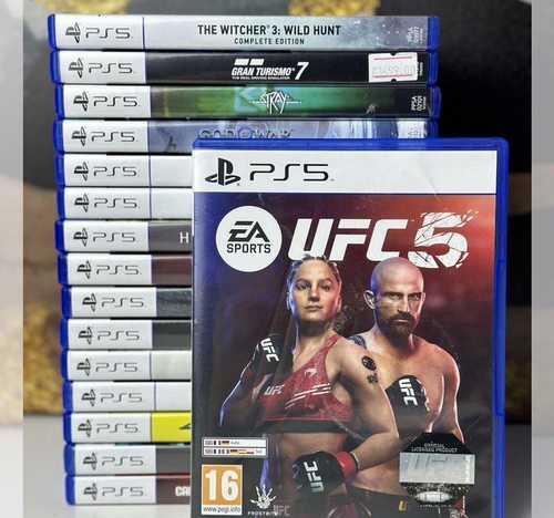 Диск PS5 UFC 5 EA Sports