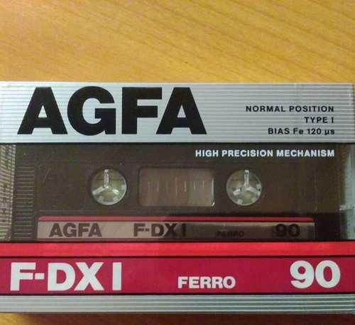 Аудиокассеты Agfa, Maxell, новые, запечатанные
